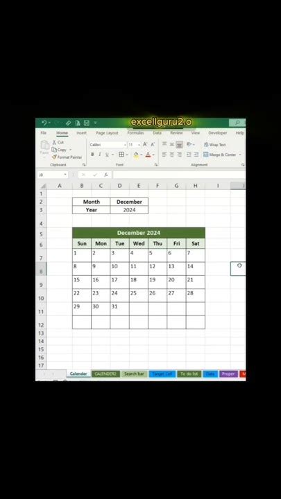 Create Your Excel Calendar Sheet Effortlessly Exceltips Productivityboost Microsoft