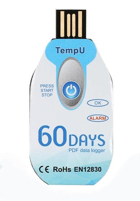Tzone Tempu02 Single Use Pdf Temperature Data Logger