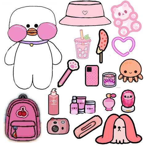 Printable Paper Duck Kartu Pop Up Boneka Kertas Boneka Seni