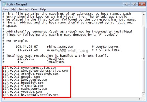 How To Reset Hosts File To Default Values