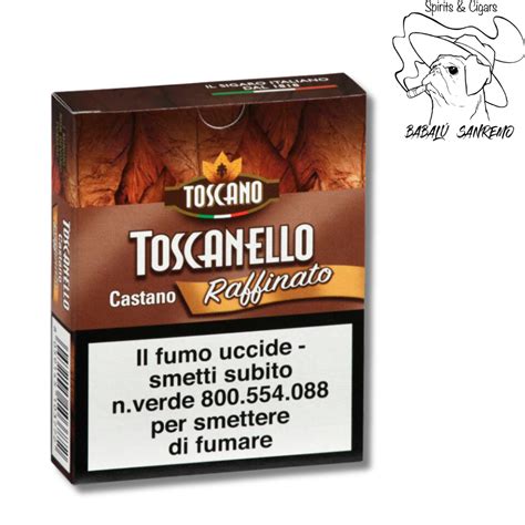 Toscanello Castano Raffinato Aroma Nocciola Dolce Tabaccheria Babalu
