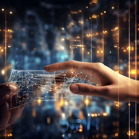 Networks And Artificial Intelligence Technology Or Chatbot Chat Ai To