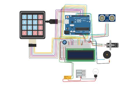Circuit Design Casa Automatica Tinkercad