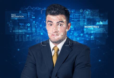 Face Detection And Recognition Stock Image Image Of Digital