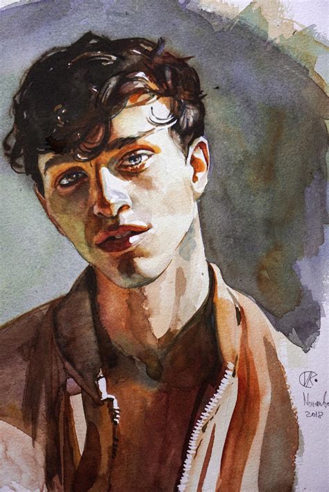 Adolescent R Watercolor