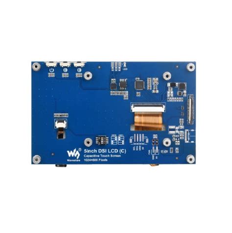 Waveshare 5inch Capacitive Touch Display For Raspberry Pi DSI Interface IPS Panel 1024x600