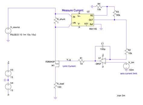 Analog Implementation Of Adjustable Current Limiting Circuit