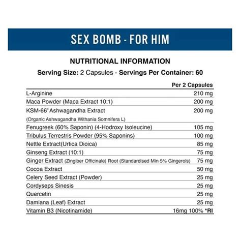 Applied Nutrition Sex Bomb For Him Buy Fatburnersat