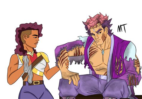 Genderbent Queen Glimmer King Luster And Bow Oc R Princessesofpower