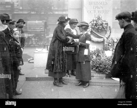 Anniversary Of The Death Of Nurse Cavell Miss Scott Cavell Sister Of Nurse Cavell Selling