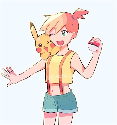 Misty Pokemon Pikachu Nintendo Pokemon Pokemon Anime Pokemon Classic Anime Pokemon