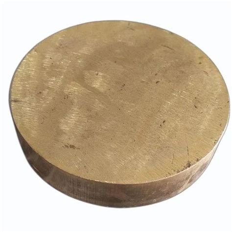 Golden Round Naval Brass Circle For Construction Thickness 05mm To