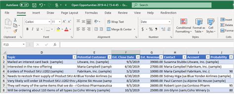 Create And Manage Microsoft Excel Templates In Dynamics 365 Sales