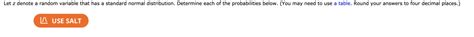 Solved Let Z Denote A Random Variable That Has A Standard