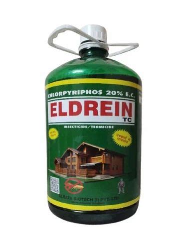 1 Litre Alldrin Tc Chlorpyrifos Chlorpyriphos 20 Ec 2 L At ₹ 320 Litre In Gurugram