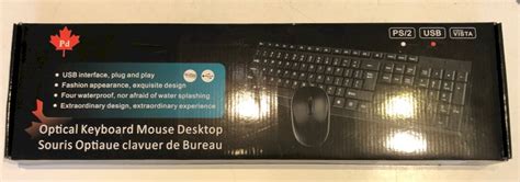 Pc Galore Black Usb Keyboard Usb Optical Mouse Combo