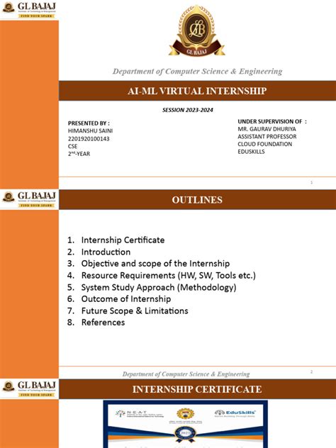 Aws Internship Report Pdf Cloud Computing Machine Learning