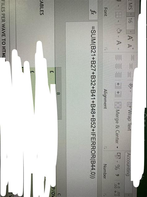 Excel Formula Question Radops