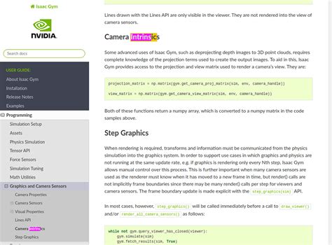 How To Transform Pixel Coordinate To Camera Coordinate Isaac Gym NVIDIA Developer Forums