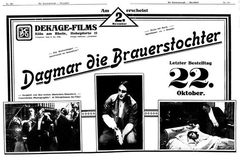 On The ‘danishness Of Danish Films In Germany Until 1918 Kosmorama
