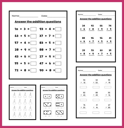 Math Worksheets Autism Addition Sheet Made By Teachers Worksheets Library