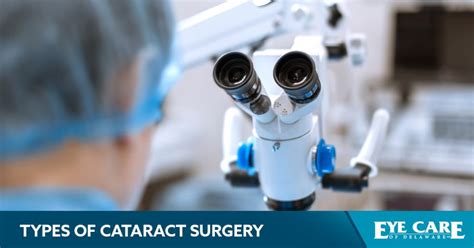 Main Types Of Cataract Surgery Options Eye Care Of Delaware