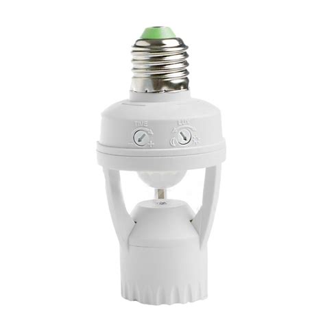 E27 Led Lamp Bulb Light Holder Switch Socket Infra Vicedeal