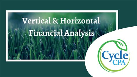 Vertical And Horizontal Financial Analysis