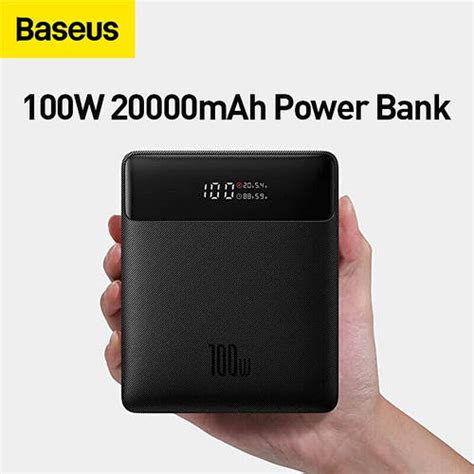 Купити УМБ Baseus Baseus Blade 20000mAh (100W) чорний, повербанк для ...