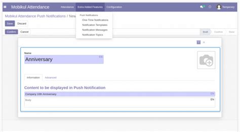 User Guide For Odoo Attendance Mobile App