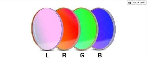 Baader Lrgb Filter Set 36mm Round Unmounted Filters Telescopes India Telescope Shop India