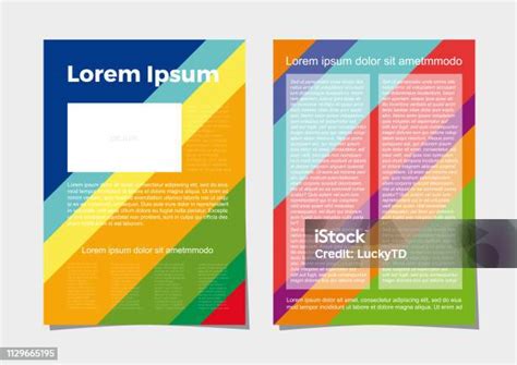 벡터 A 4 브로셔 잡지 전단지 책자 연례 보고서에 대 한 형식 현대 커버 디자인 서식 파일의 레이아웃 추상적인 기하학적 배경입니다 0명에 대한 스톡 벡터 아트 및 기타