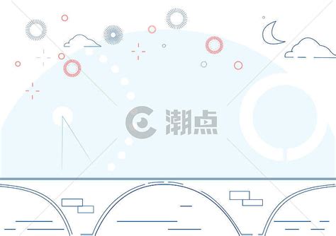 细线条极简桥插画原画30002120图片素材免费下载 编号658151 潮点视频
