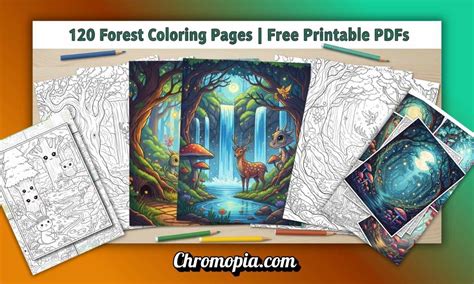 120 Free Forest Coloring Pages Printable Pdfs Trees Plants