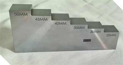 Calibration Blocks Step Wedge Calibration Blocks Sixde