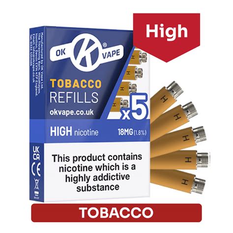 Ok Vape E Cigarette High Strength Cartridges Health And Care