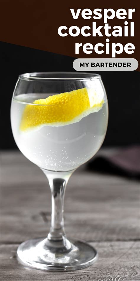 Vesper Cocktail Recipe History Artofit