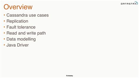 Manchester Hadoop User Group Cassandra Intro Ppt