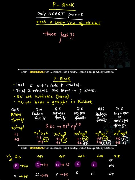 P Block Class 11 By Vt Sir Pdf Carbon Chemical Bond