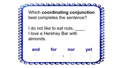 Coordinating Conjunctions Task Cards Interactive Worksheet Edform
