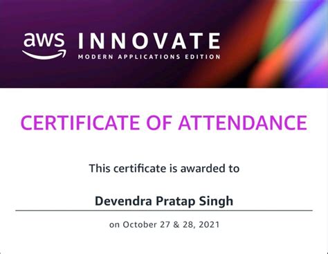 devendra pratap singh on linkedin aws awsinnovate awsdevops