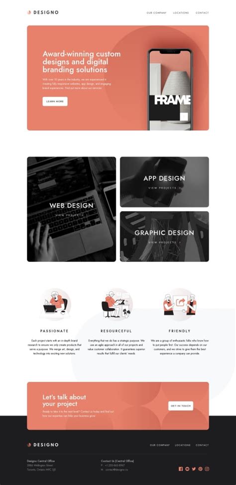 Frontend Mentor Designo Multi Page Website Using Nextjs Coding Challenge Solution
