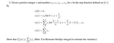 3 Given A Positive Integer N And Numbers Co C1 C2
