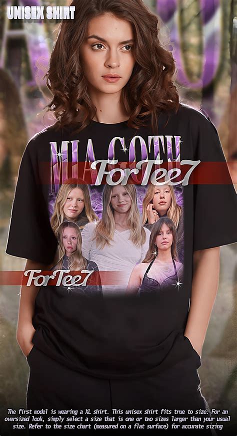 Mia Goth Vintage Shirt Mia Goth Homage Tshirt Mia Goth Fan Tees Mia
