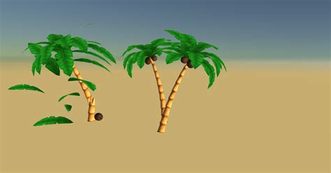 Palm Tree 3d Trees Unity Asset Store