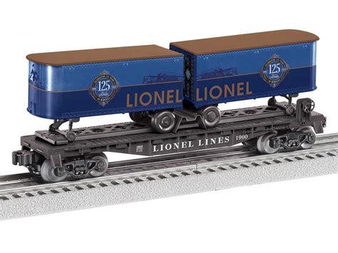 Lionel 125th Flatcar With Piggyback Trailers