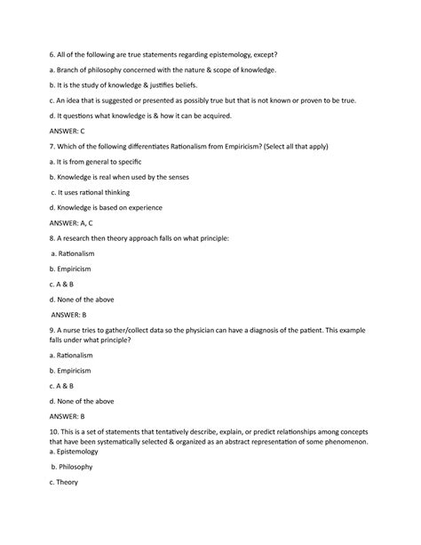 Anatomy And Answer All Of The Following Are True Statements Regarding