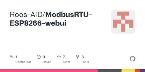 Github Roos Aid Modbusrtu Esp Webui