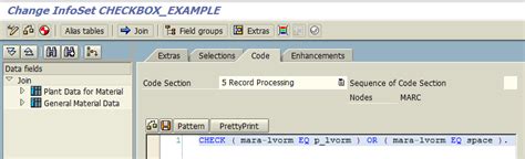 Use Checkboxes In Sap Query Selection Screen Sap Tribal Knowledge