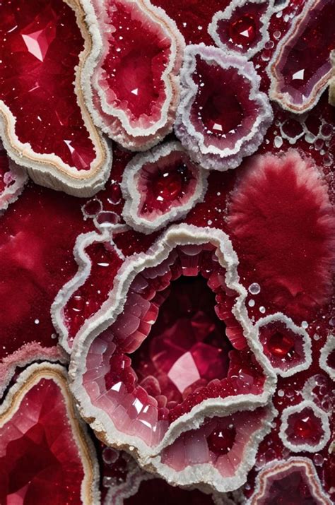 Pin By Suzette Andrews On Wallpaper Crystal Aesthetic Red Gemstones